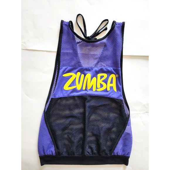 Zumba Fitness | Tops | Zumba Fitness Mesh Open Side Tank Top Zwear ...